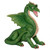 13" Green & Beige Ormarr Dragon Outdoor Statue | Christmas Central