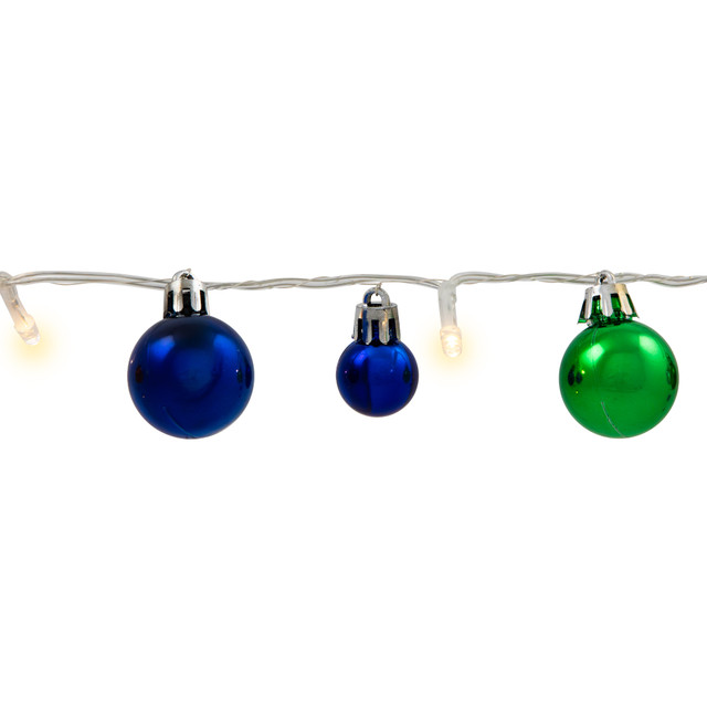 Ornament String Light Christmas Garland - LED Warm White - 3' - 10ct ...