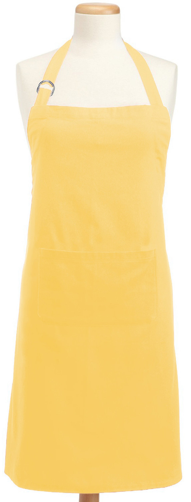 32' x 28' Yellow Colored Adjustable Chefs Apron with Pockets ...