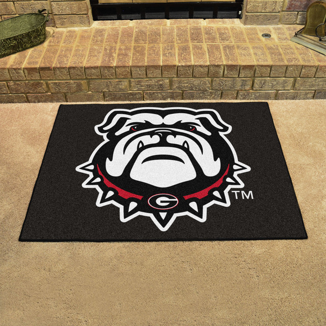NCAA University of Georgia Bulldogs All Star Non-Skid Area Rug ...