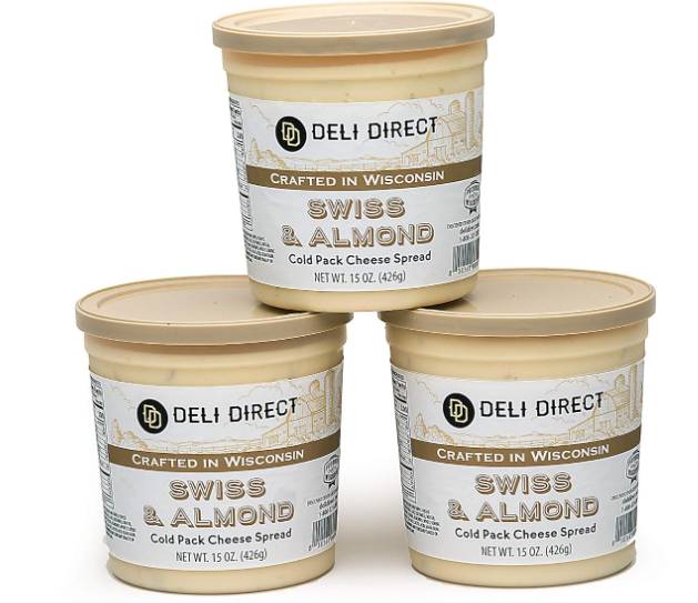 3ct Wisconsin Swiss & Rye Cheese Spreads 15 oz. each | Christmas Central