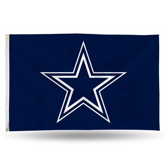 3' x 5' Blue & White NFL Dallas Cowboys Rectangular Banner Flag ...