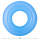 35" Blue Inflatable Inner Tube Pool Float | Christmas Central