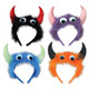 Club Pack of 12 Assorted Halloween Monster Headbands | Christmas Central
