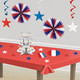 100' Classic Red Disposable Plastic Banquet Party Table Cloth Roll ...