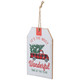 Most Wonderful Time of the Year Christmas Tag Ornament - 6" | Christmas ...