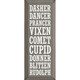 18" Anchor Gray & White Rectangular Dasher Dancer Prancer Wood Sign ...
