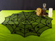 Spiders & Stars Spiderweb Lace Halloween Table Mat - 40" - Black ...