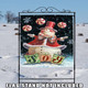 Decorative Winter Christmas Joy Outdoor House Flag 40" x 28 ...