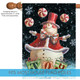 Decorative Winter Christmas Joy Outdoor House Flag 40" x 28 ...