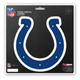 8" NFL Indianapolis Colts Large Decal Sticker | Christmas Central