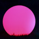 18" Orbit Remote Controlled Portable LED Illuminated Color Changing ...