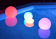 18" Orbit Remote Controlled Portable LED Illuminated Color Changing ...
