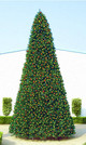 LED Pre-Lit Everest Fir Commercial Christmas Tower Tree - 16.5 ...