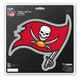 NFL Tampa Bay Buccaneers Large Decal Sticker - 8" - Red & White ...