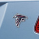 NFL Atlanta Falcons Emblem Exterior Auto Accessory - 3" - Black & Red ...
