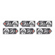 "Ski Lift" & "Ski Lodge" Christmas Wall Signs - 11.75" - Set of 6 ...
