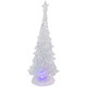 LED Lighted Acrylic Christmas Tree with Star Decoration - 12 ...