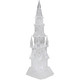LED Lighted Castle Acrylic Christmas Decoration - 17.5" | Christmas Central