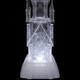 LED Lighted Castle Acrylic Christmas Decoration - 17.5" | Christmas Central
