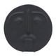 Sad Face Ceramic Vase - 10" - Black | Christmas Central