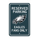 18" NFL Philadelphia Eagles 'Reserved Parking' Wall Sign | Christmas ...