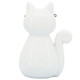 Sitting Cat with Eyeglasses Tabletop Figurine - 7" - White | Christmas ...