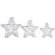 LED Lighted Stars Christmas Outdoor Decorations - 13.75" - White -Set ...
