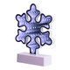 LED 3D Snowflake Christmas Infinity Mirror Light - 7.75" | Christmas ...