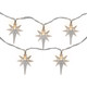 North Star Christmas Light Set - Warm White LED - 3' - Clear Wire ...