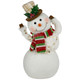 Smiling & Waving Snowman Christmas Figurine - 11.25" | Christmas Central