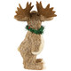 Woodland Standing Moose Christmas Figure - 14" | Christmas Central