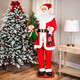 Animated & Musical Commercial Size Dancing Santa Christmas Figure - 6 ...