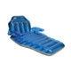 80" Inflatable Transparent Blue Adjustable Swimming Pool Lounger ...