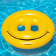 72" Yellow Inflatable Smiley Face 2-Person Circular Raft | Christmas ...