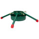 29.5" Green & Red Christmas Tree Stand Real Live Trees Up to 12' Tall ...