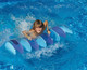 Inflatable Clear & Blue Swimming Pool Dive Board - 45" | Christmas Central