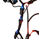 LED Lighted Bat Halloween Window Decoration - 15" - Multicolor ...