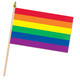 Club Pack of 12 Colors of the Rainbow Spring & Summer Decorative Flag ...
