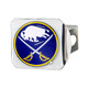 4" Chrome NHL Buffalo Sabres Color Class III Hitch Cover Auto Accessory ...
