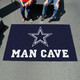 59.5" x 94.5" Blue & White NFL Dallas Cowboys "Man Cave" Area Rug ...