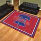 87" x 117" Red & Blue MLB Philadelphia Phillies Plush Non-Skid Area Rug ...
