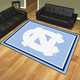 8' x 10' Blue & White NCAA University of North Carolina Plush Non-Skid ...