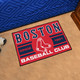 MLB Boston Red Sox Starter Mat Rectangular Area Rug | Christmas Central