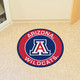 27" Red & Blue NCAA University of Arizona Wildcats Rounded Non-Skid Mat ...