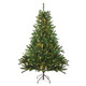Pre-Lit Canadian Pine Candlelight Artificial Christmas Tree - 10 ...