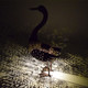 Brown Solar LED Lighted Duck Outdoor Garden Statue | Christmas Central