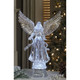 20" Clear Winged Angel LED Lighted Christmas Tabletop Decor | Christmas ...