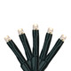 Multi-Function LED M5 Mini Christmas Lights - Warm White - 20.5' Green ...