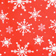 19" Red & White Rectangular Christmas Snowflake Tote Basket | Christmas ...